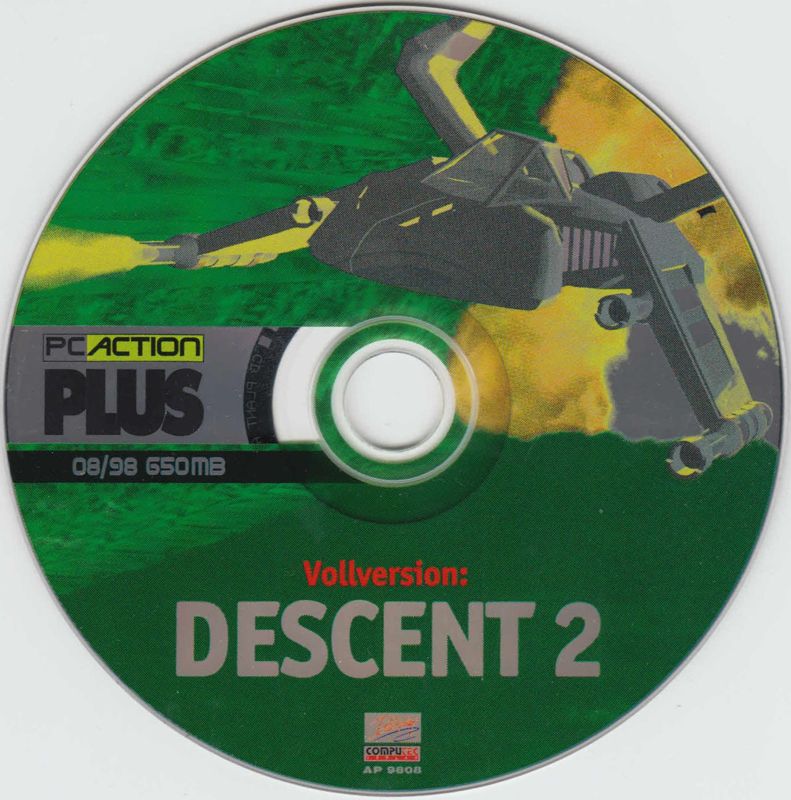 Descent II cover or packaging material - MobyGames