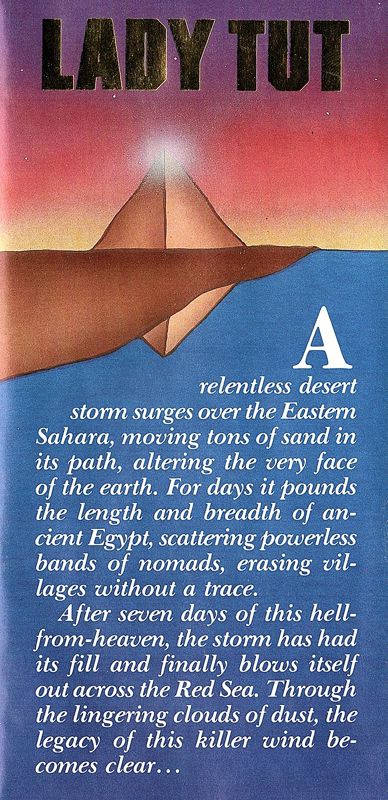 Lady Tut cover or packaging material - MobyGames