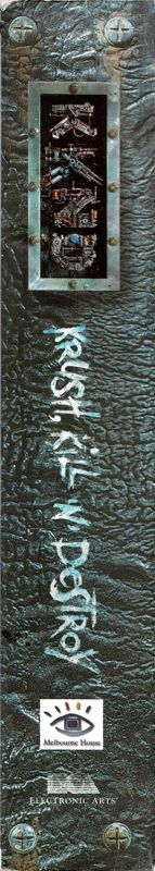 KKND: Krush Kill 'N Destroy cover or packaging material - MobyGames