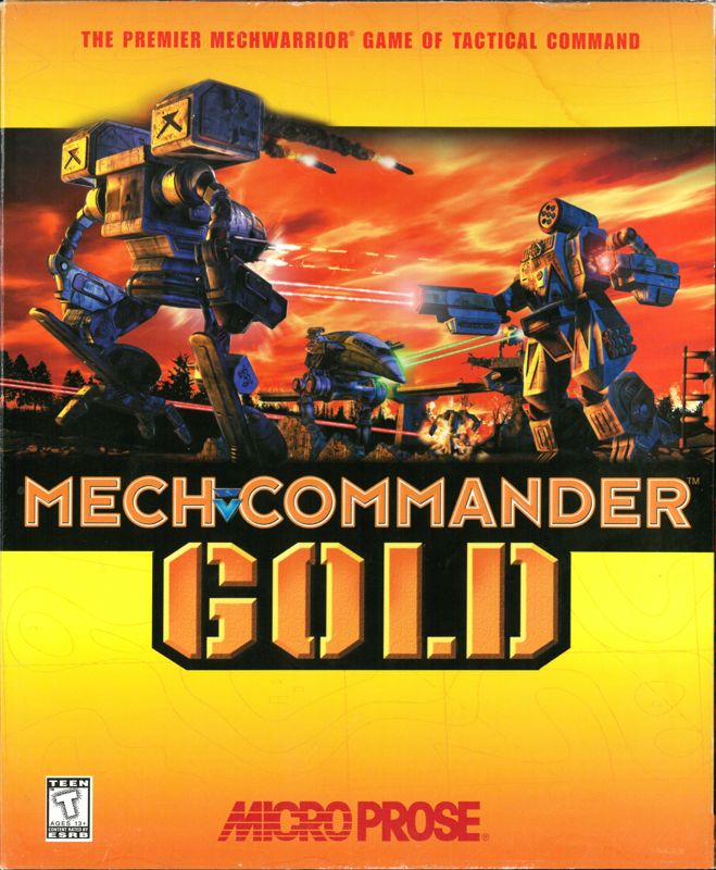Mech Commander: Gold cover or packaging material - MobyGames