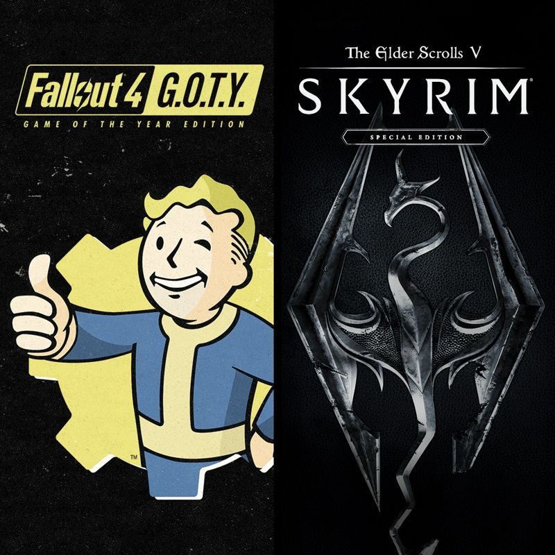 Fallout 4: Game of the Year Edition / The Elder Scrolls V: Skyrim ...