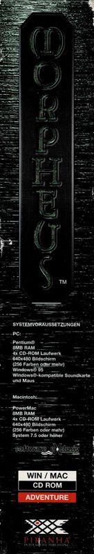 Morpheus cover or packaging material - MobyGames