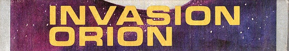 Invasion Orion cover or packaging material - MobyGames
