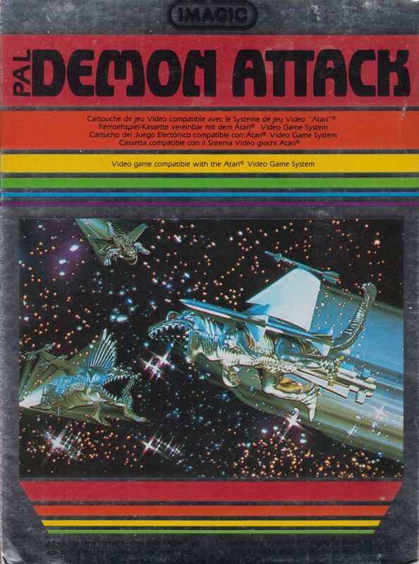 Demon Attack cover or packaging material - MobyGames