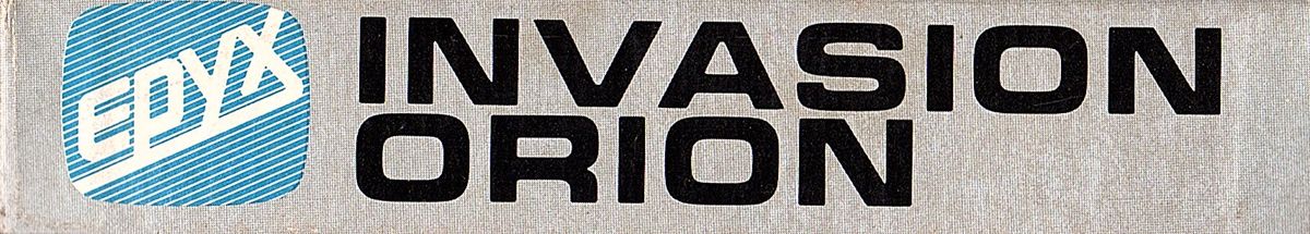 Invasion Orion cover or packaging material - MobyGames