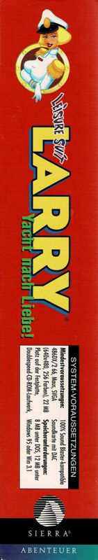 Leisure Suit Larry: Love for Sail! cover or packaging material - MobyGames