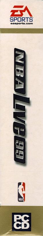 NBA Live 99 cover or packaging material - MobyGames