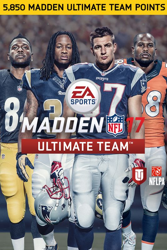 Madden NFL 17: 5,850 Madden Ultimate Team Points cover or packaging ...