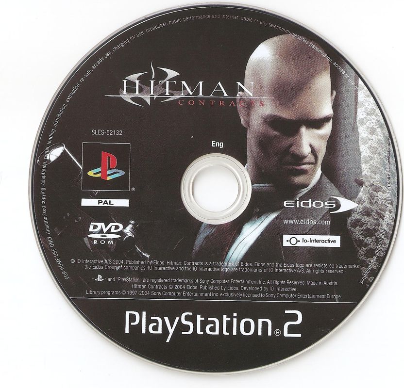 Hitman: Contracts cover or packaging material - MobyGames
