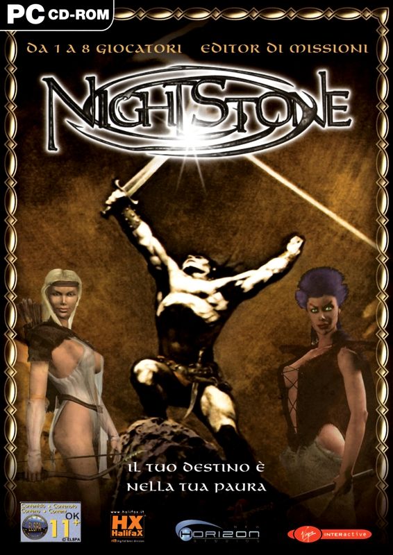 NightStone cover or packaging material - MobyGames