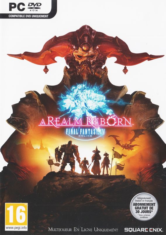 Final Fantasy XIV Online: A Realm Reborn cover or packaging material ...