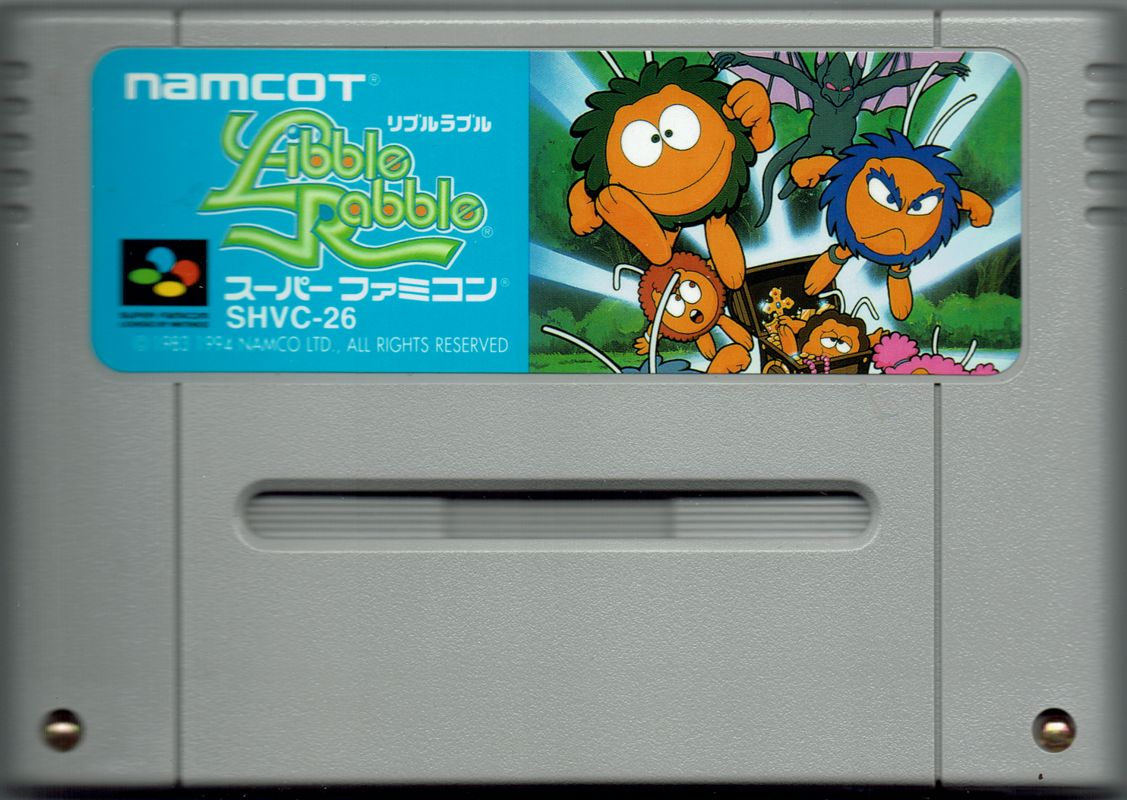 Libble Rabble cover or packaging material - MobyGames