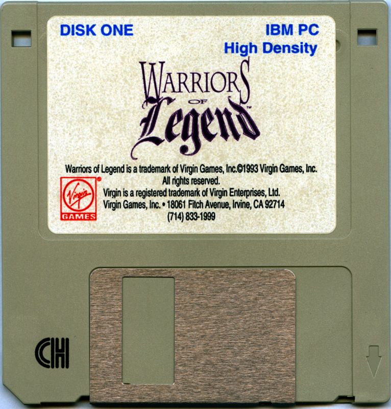 Warriors of Legend cover or packaging material - MobyGames
