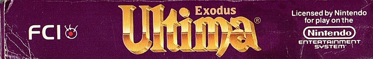 Exodus: Ultima III cover or packaging material - MobyGames