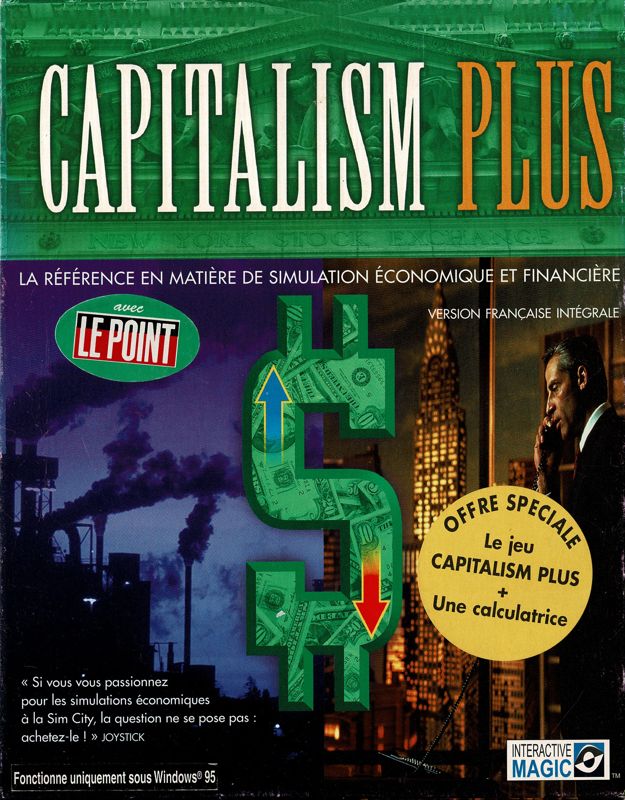 Capitalism Plus cover or packaging material - MobyGames