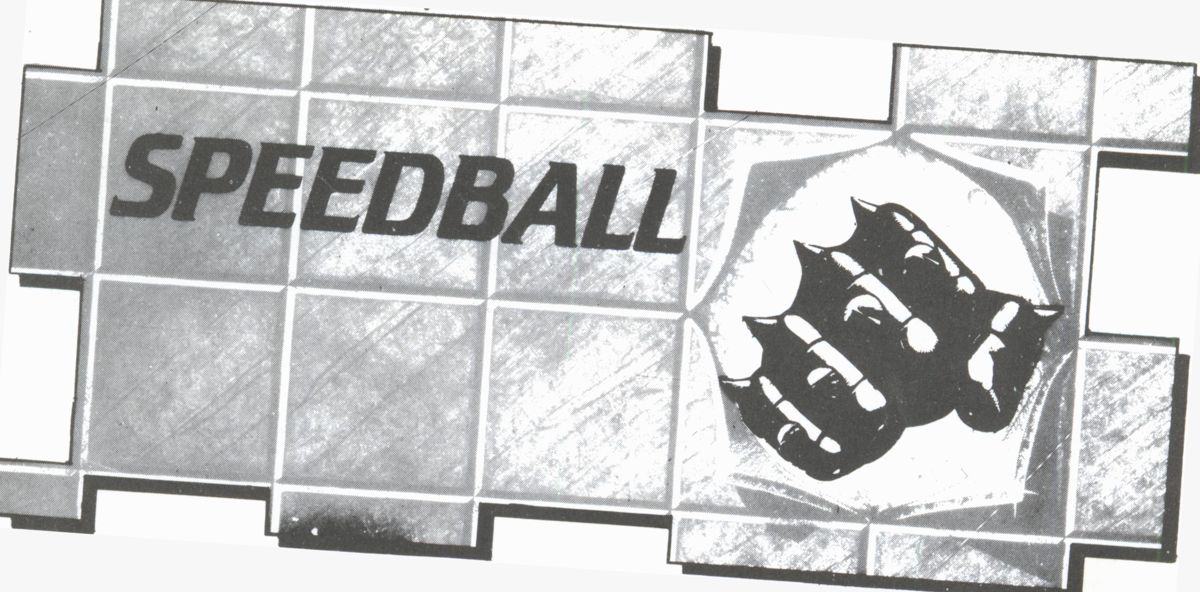 Speedball cover or packaging material - MobyGames