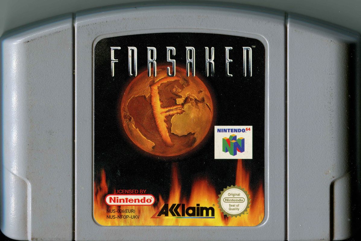 Forsaken 64 cover or packaging material - MobyGames
