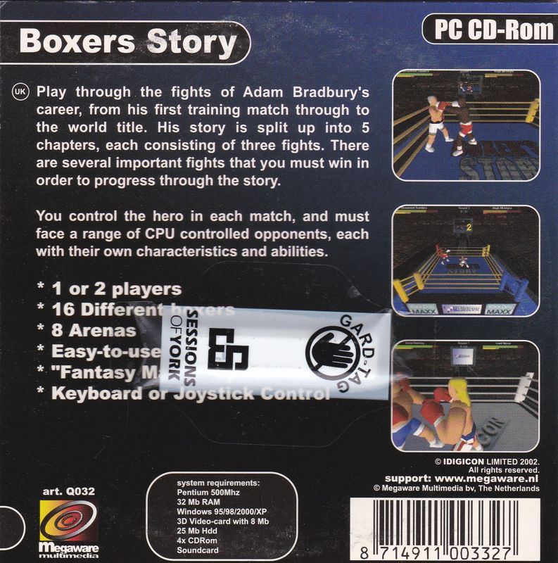 Championship Boxing cover or packaging material - MobyGames