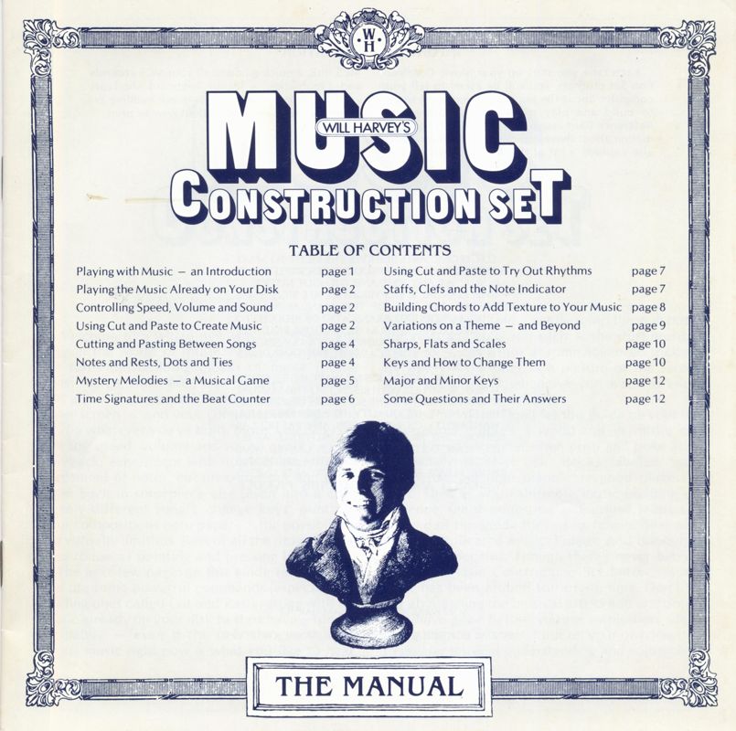 Will Harvey's Music Construction Set cover or packaging material ...