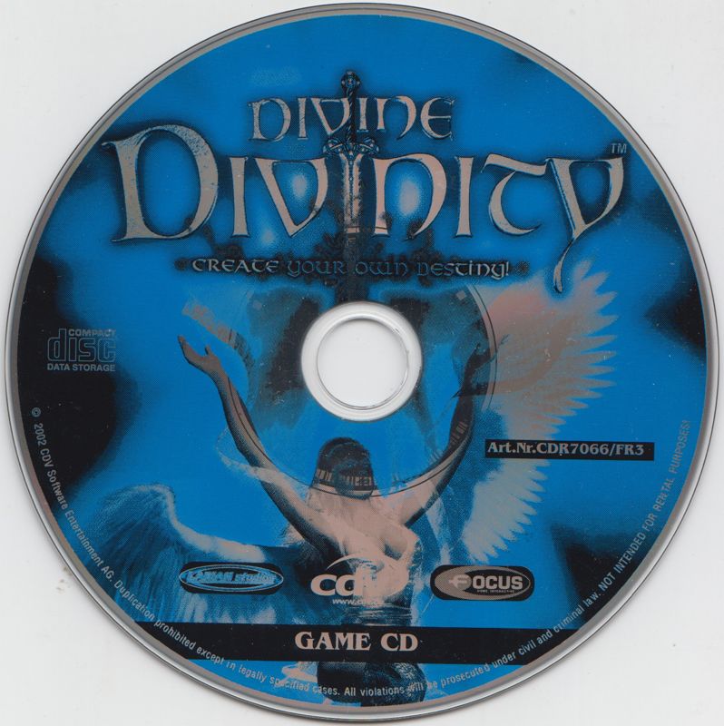 Divine Divinity cover or packaging material - MobyGames
