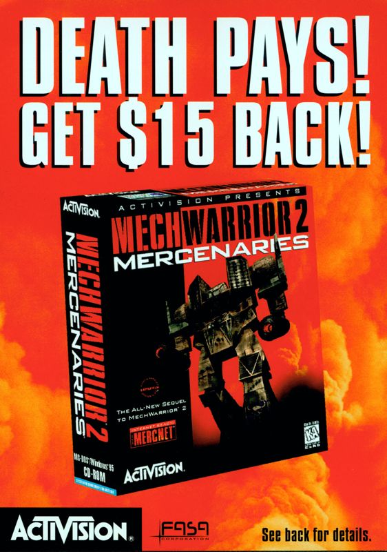MechWarrior 2: 31st Century Combat cover or packaging material - MobyGames