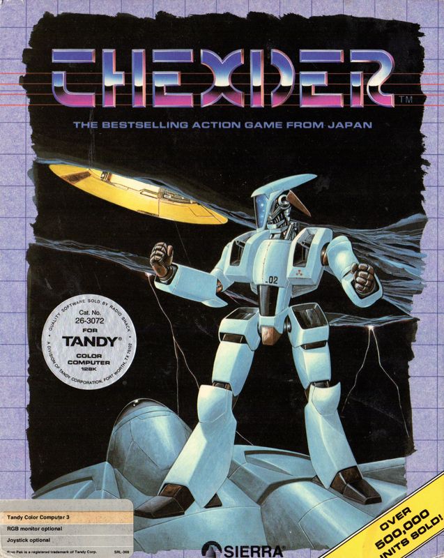 Thexder credits (TRS-80 CoCo, 1988) - MobyGames