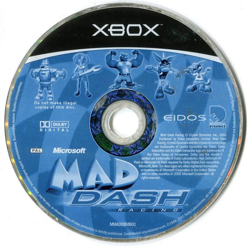 Mad Dash Racing cover or packaging material - MobyGames