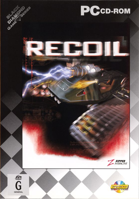 Recoil cover or packaging material - MobyGames