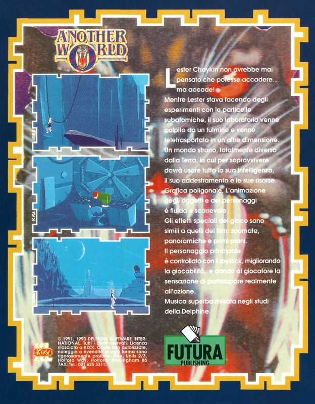 Out of This World cover or packaging material - MobyGames