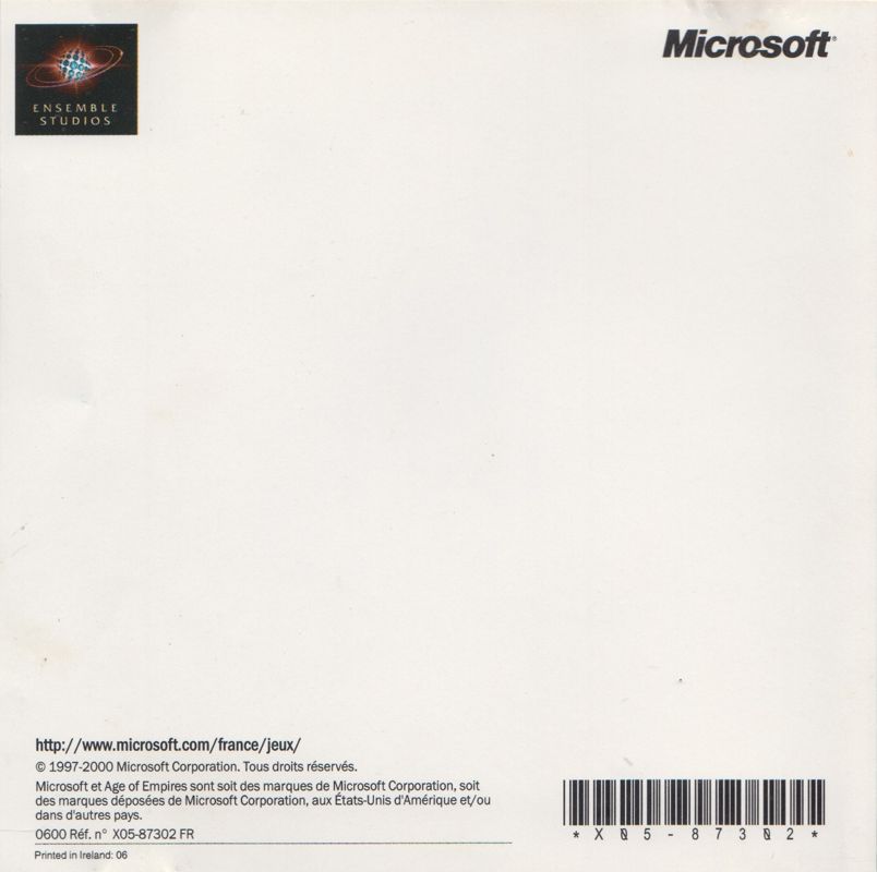 Age of Empires II: The Conquerors cover or packaging material - MobyGames