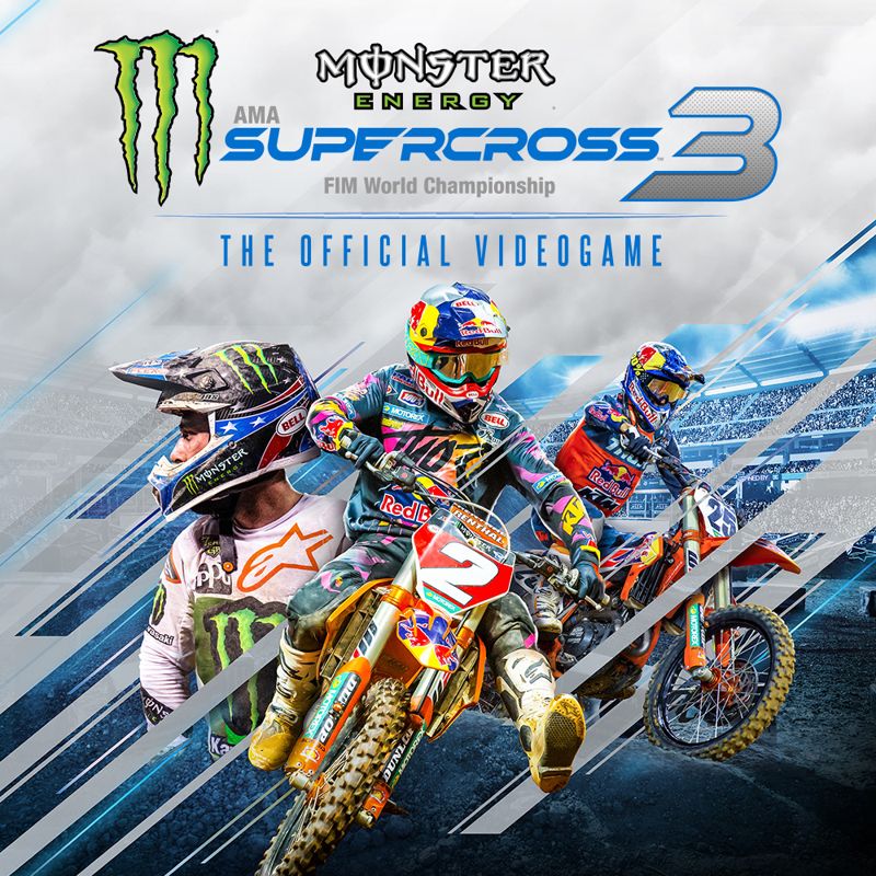 Monster Energy Supercross 3: The Official Videogame cover or packaging ...