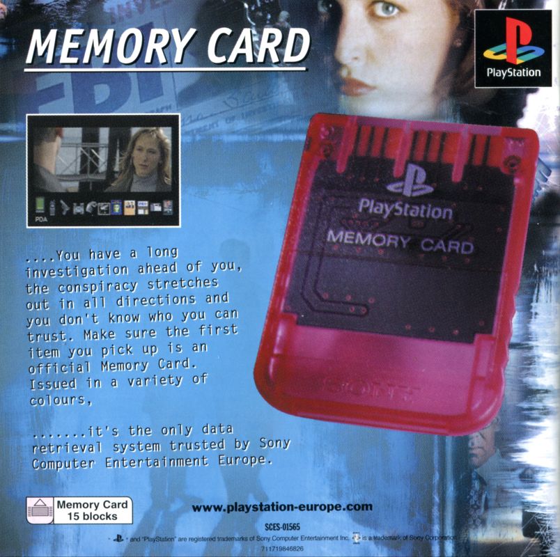 The X-Files Game cover or packaging material - MobyGames