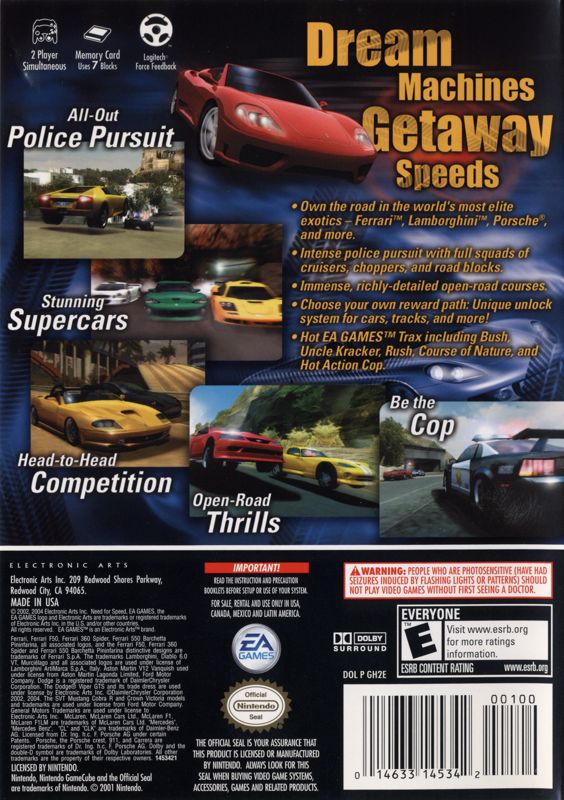 Need for Speed: Hot Pursuit 2 cover or packaging material - MobyGames