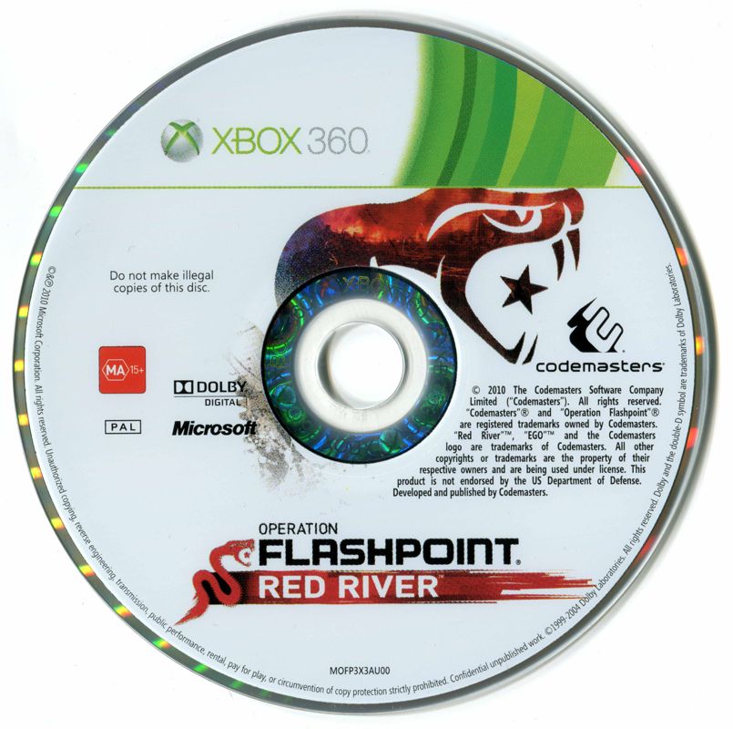 Operation Flashpoint: Red River cover or packaging material - MobyGames