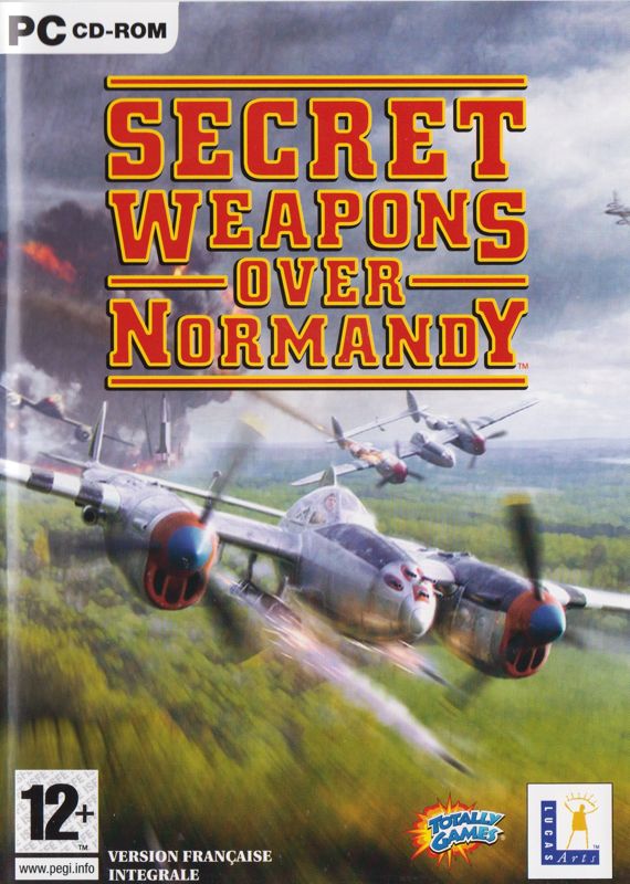 Secret Weapons Over Normandy cover or packaging material - MobyGames