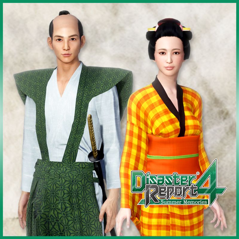 Disaster Report 4: Summer Memories - Samurai and Town Maiden Costume ...