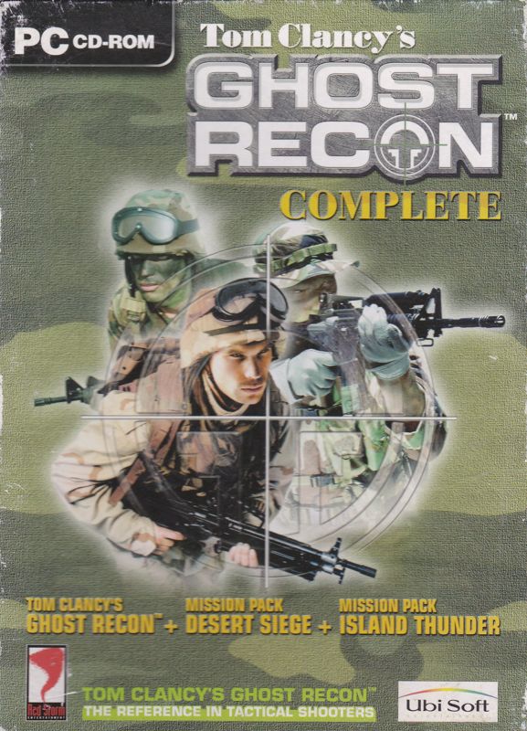 Tom Clancy's Ghost Recon: Gold Edition cover or packaging material ...
