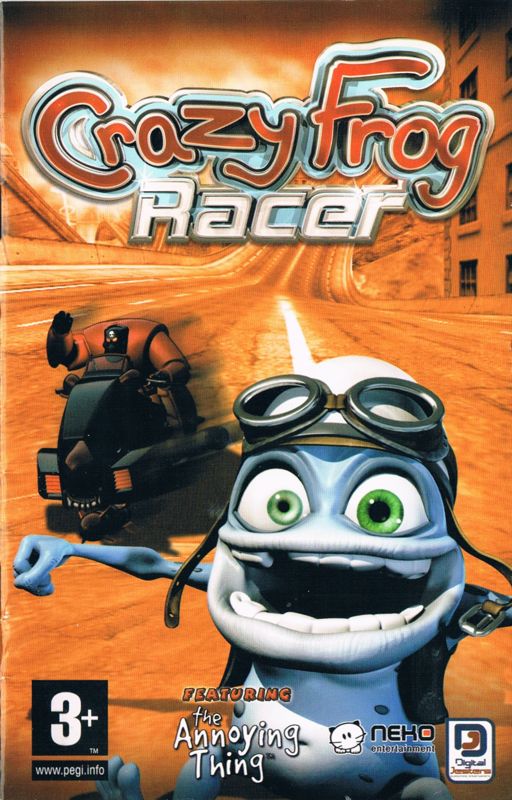 Crazy Frog Racer cover or packaging material - MobyGames