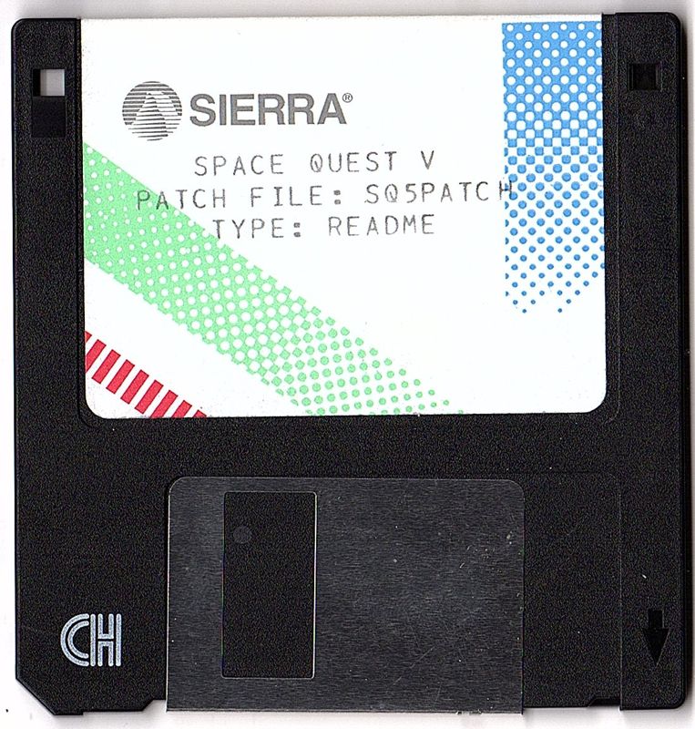 Space Quest V: The Next Mutation cover or packaging material - MobyGames