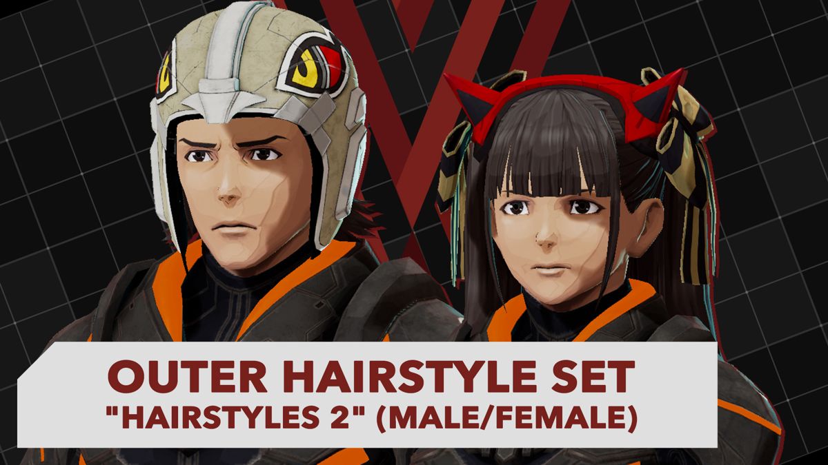 Daemon X Machina: Outer Hairstyles Bundle 2 (2019) - MobyGames