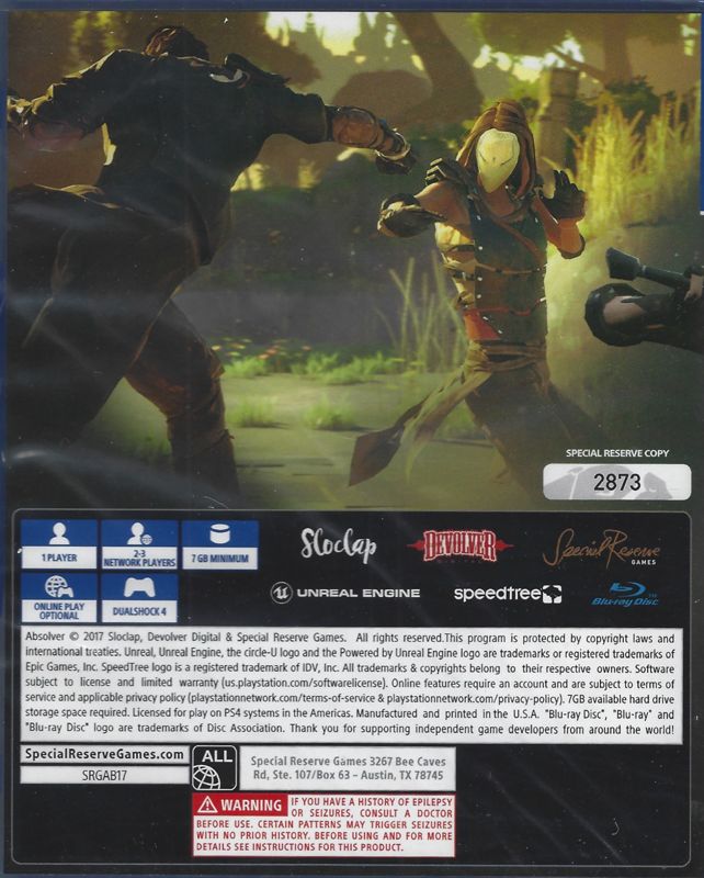 Absolver cover or packaging material - MobyGames