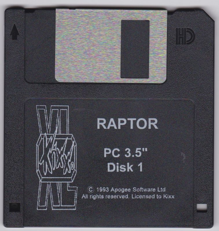 Raptor: Call of the Shadows cover or packaging material - MobyGames