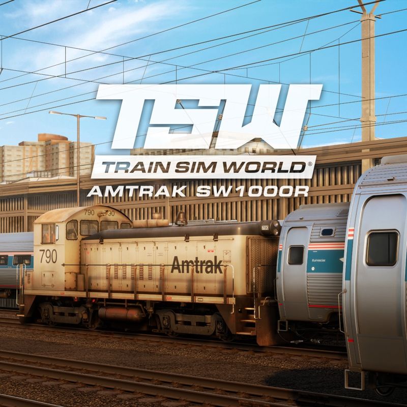 Train Sim World: Amtrak SW1000R cover or packaging material - MobyGames