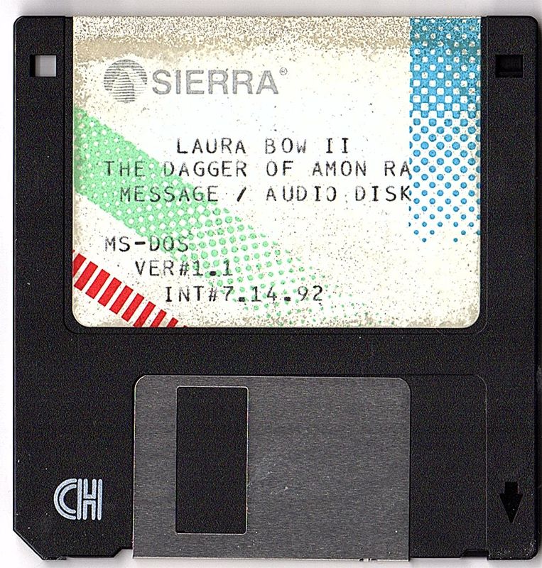 The Dagger of Amon Ra cover or packaging material - MobyGames