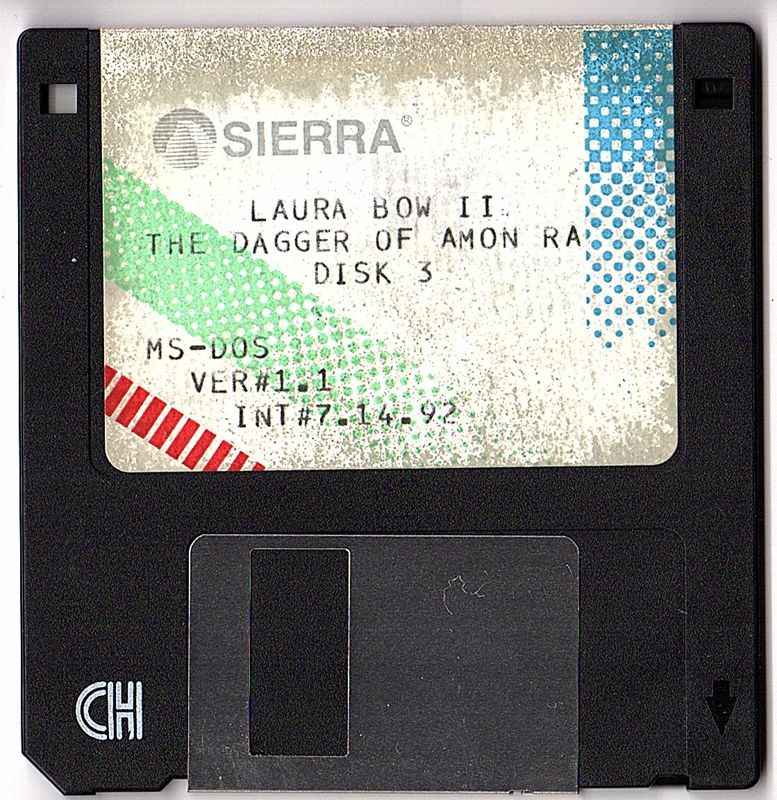 The Dagger of Amon Ra cover or packaging material - MobyGames