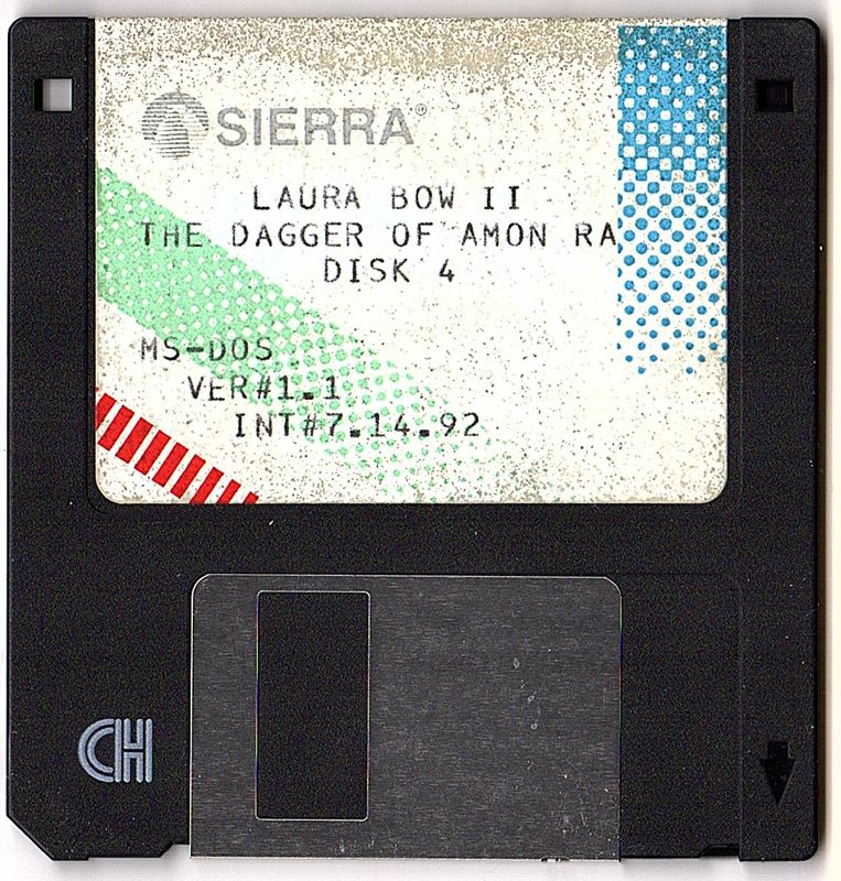 The Dagger of Amon Ra cover or packaging material - MobyGames