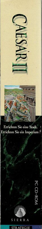 Caesar II cover or packaging material - MobyGames
