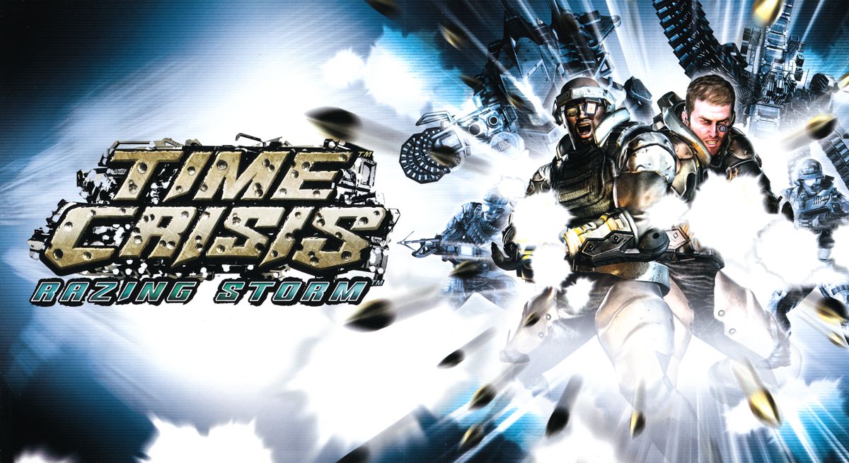 Time Crisis: Razing Storm cover or packaging material - MobyGames