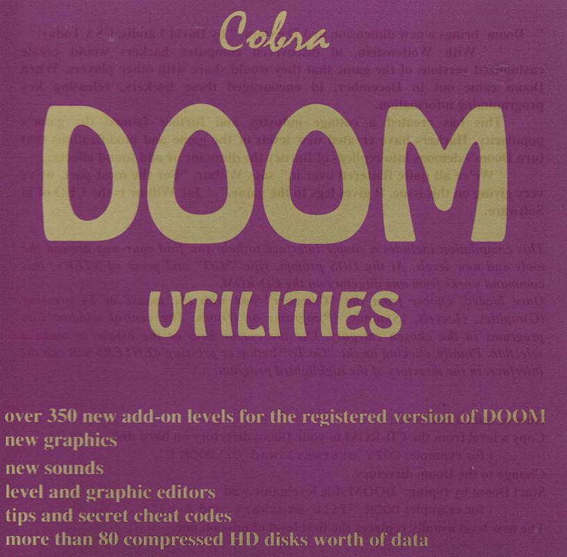Doom Utilities (1994) - MobyGames