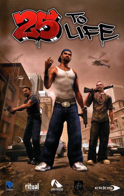 25 to Life cover or packaging material - MobyGames